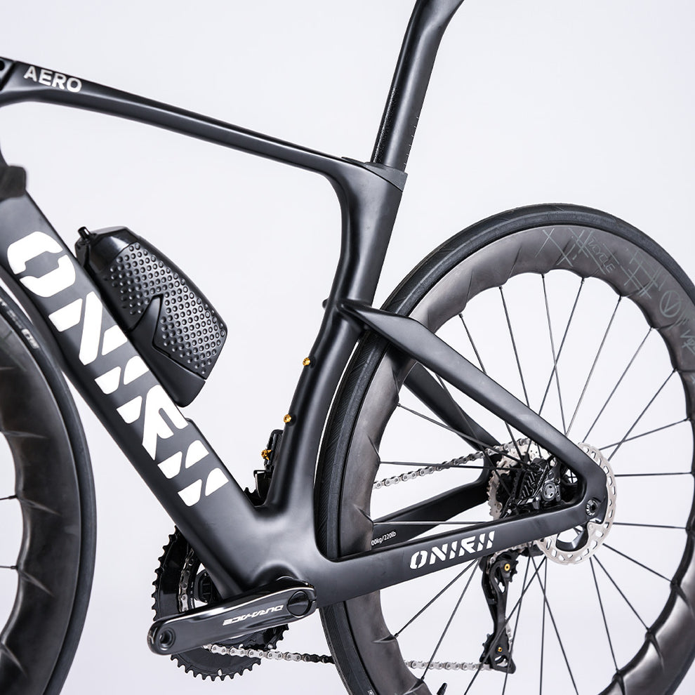 ONIRII Aerodynamic Carbon Bike Frame with Integrated Handlebar Thru Ax ...